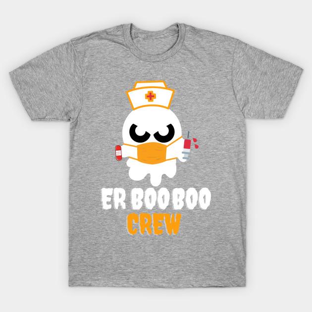 Buy Men Premium Cotton Harajuku T Shirt Er Boo Boo Crew Print Men's Tee ...