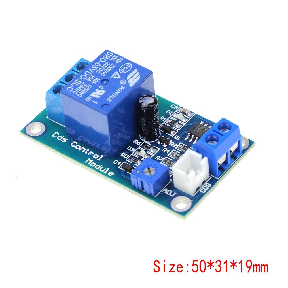Useful Tool DC 5V/12V Module Photoresistor Relay Light Control Switch ...