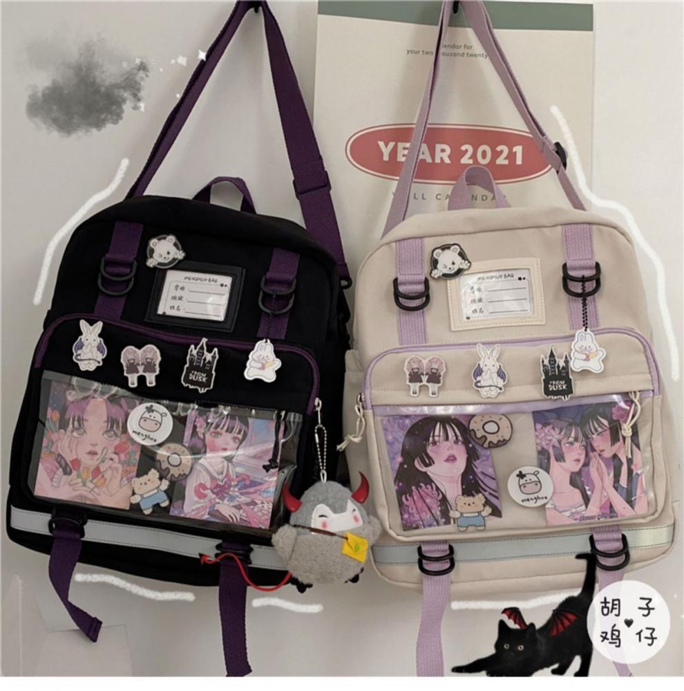 💰Köp billigt online Japanese Second Element Backpack Teenage Girls ...