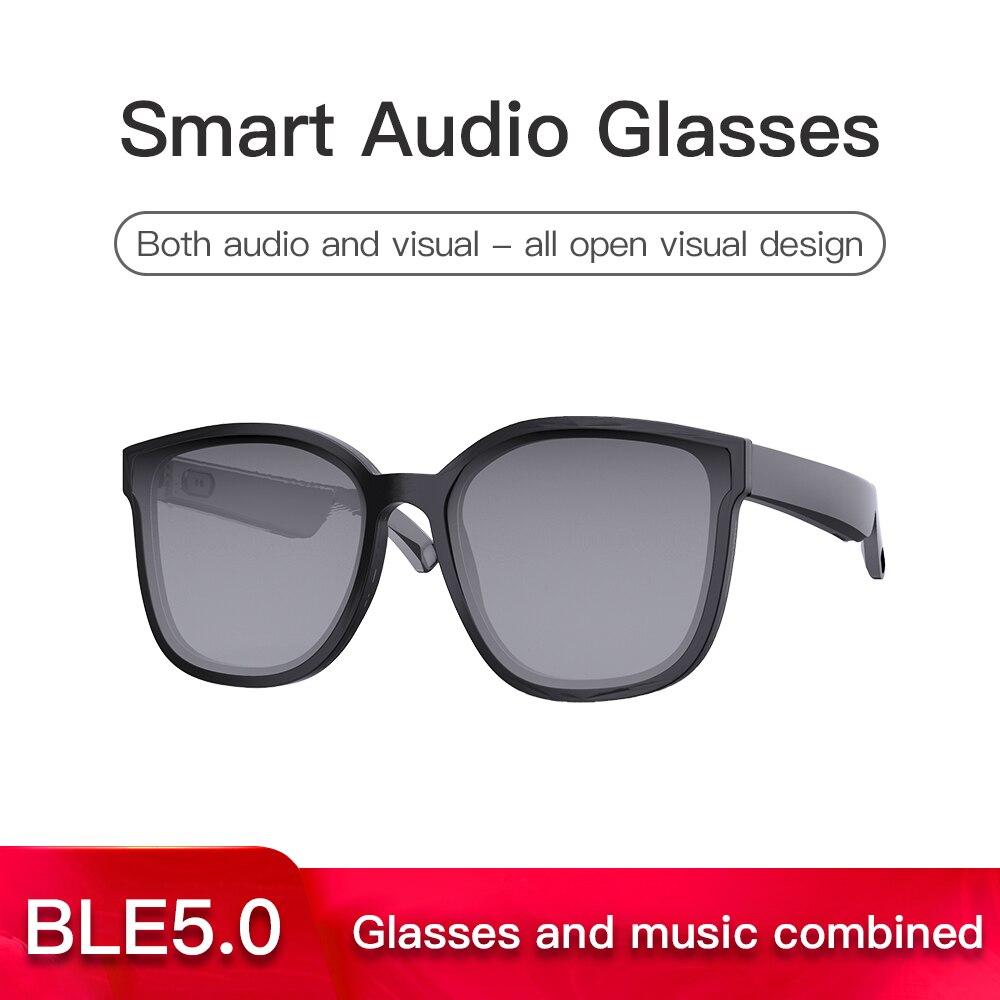 New Smart Audio Glasses Bluetooth 5.0 Music Glass TWS Earphone Anti ...