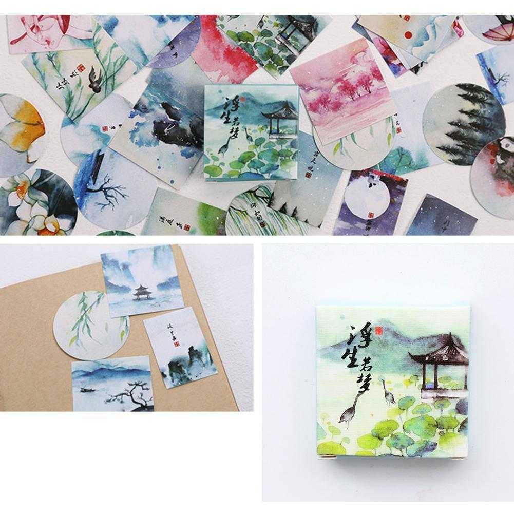 Buy 40pcs/set Vintage Chinese Traditional Style Stickers Adhesive ...