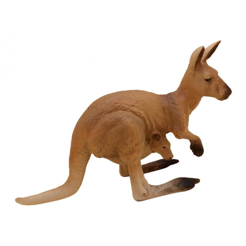 Buy Simulation Kangaroo Model Artificial Animal Miniture Figurine at ...
