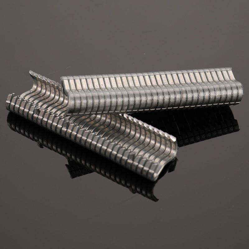 Buy 600 Pcs M Nail Cages Installed Chicken Duck Bird Dog Cage Clamp ...
