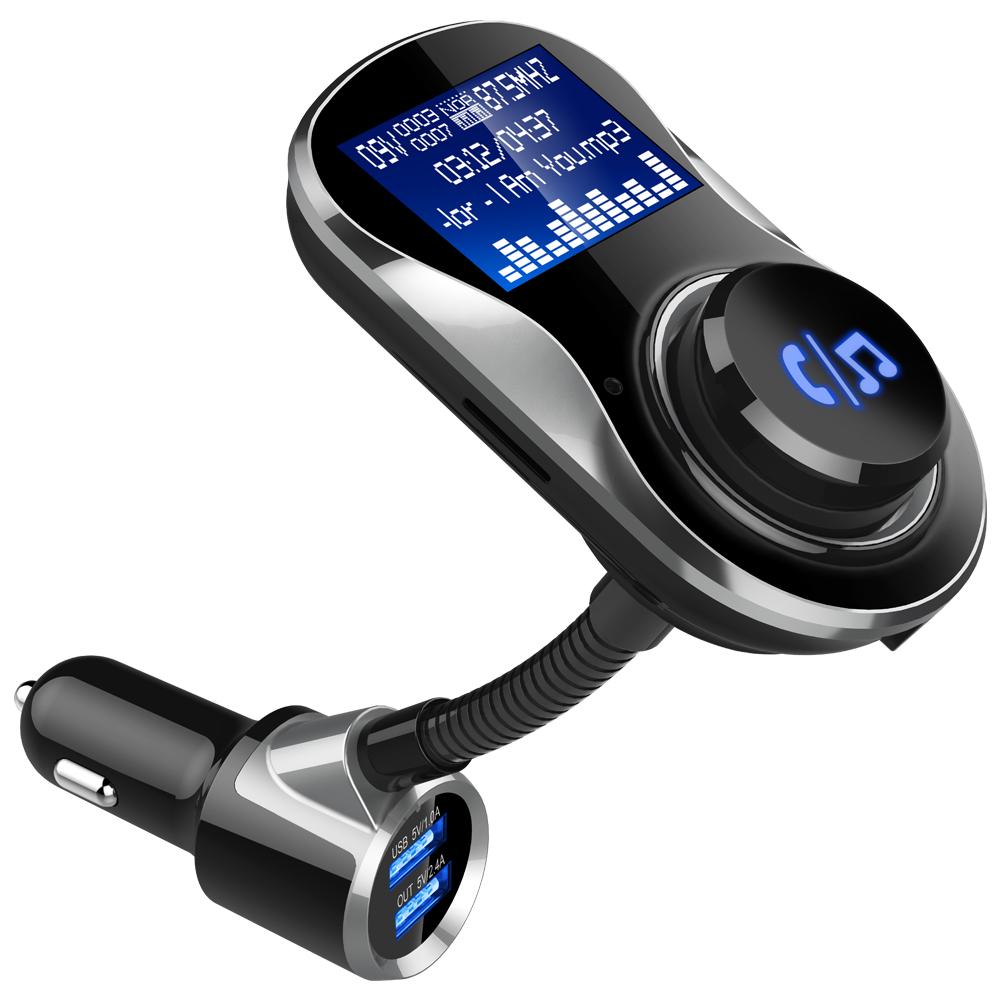 Buy Car Audio Mp3 Player Bc26 Fm Transmitter Modulator Bluetooth ...