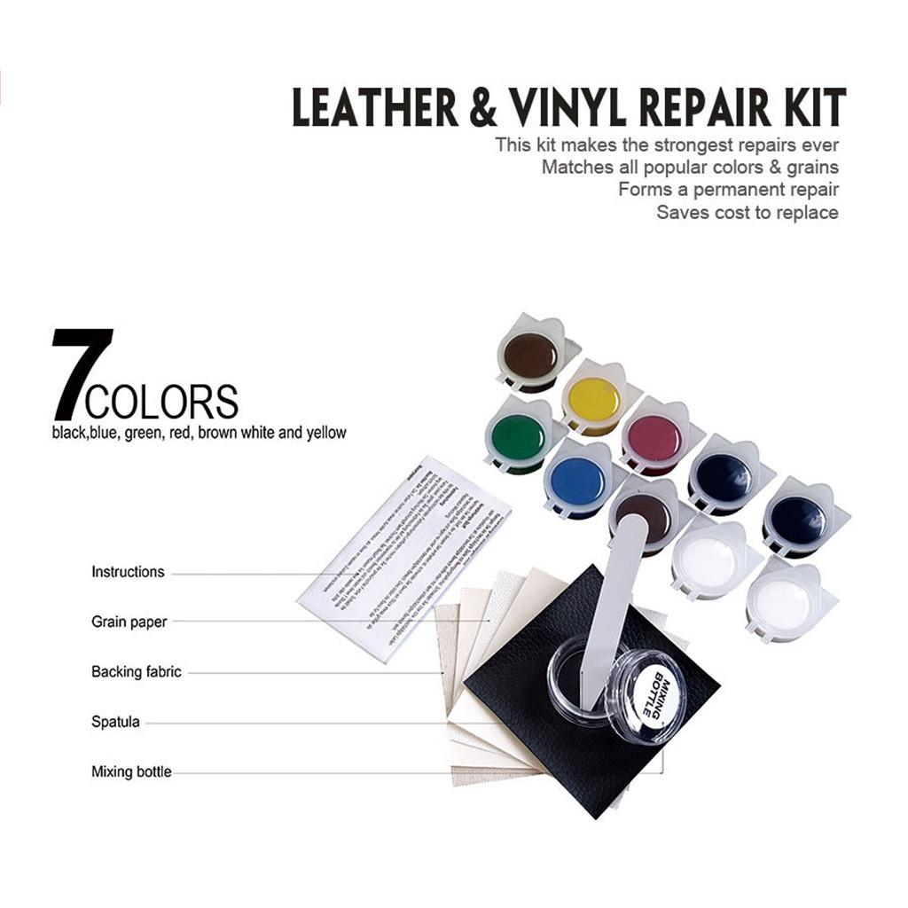 Reconditioning Leather Cream - Vinyl Repair Kit Auto Car Seat Sofa ...