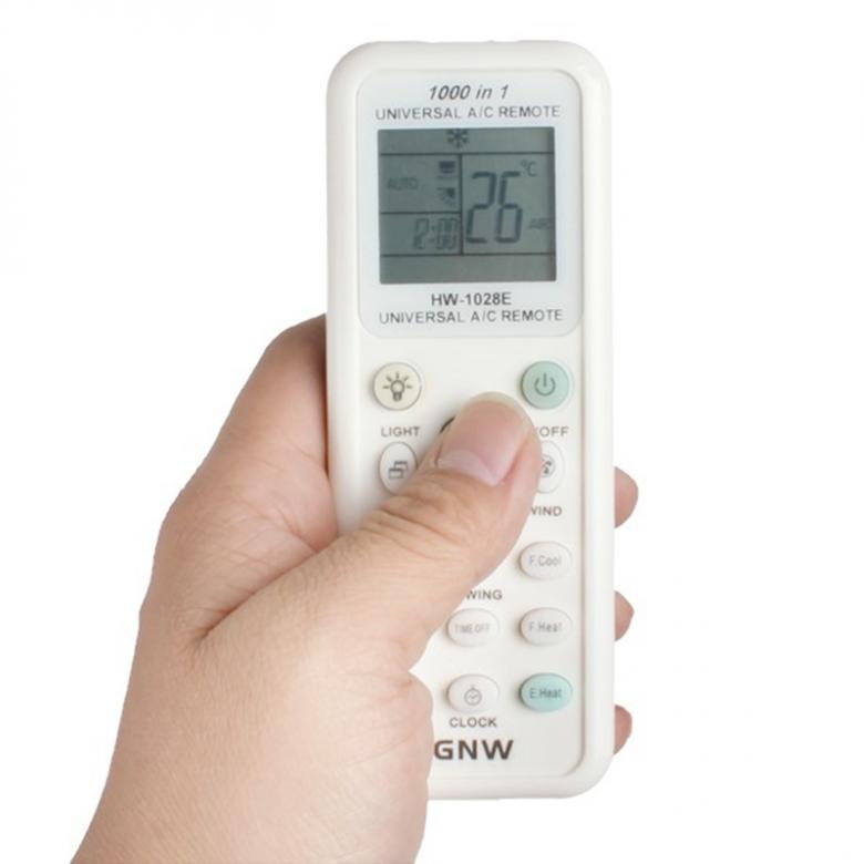 Buy Universal GNW K-1028E 1000 In 1 A/C Remote Control with Back Light ...