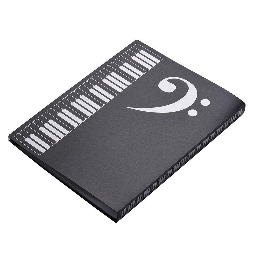 Buy A4 Size Music Score Paper Sheet Note Document File Organizer Folder ...