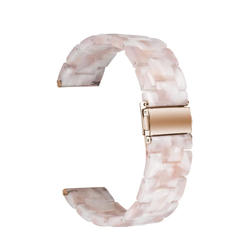 Buy For Apple Watch 3/4 Luxury Tortoise Shell Resin Watch Bands Strap ...