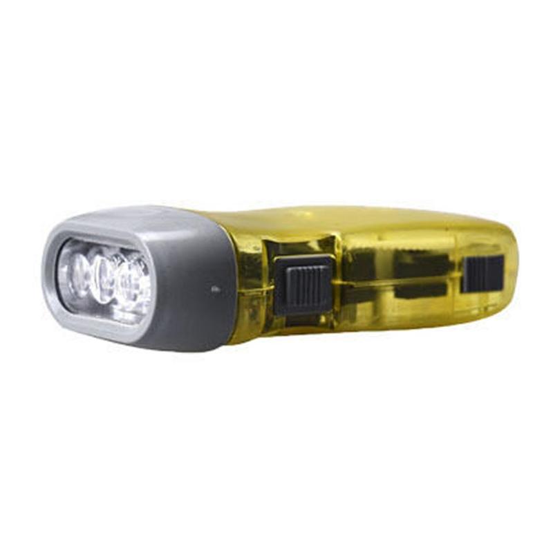 Buy Hand Pressing 3 LED Crank Power Dynamo Wind Up Flashlight Torch ...
