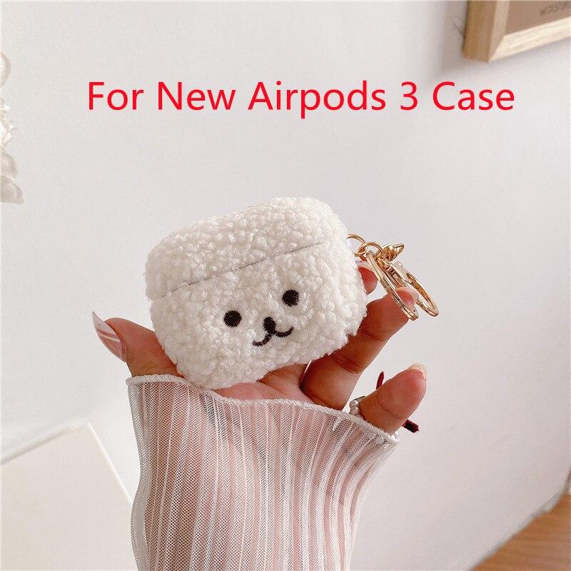 Kjøp Cute Fluffy Puppy Earphone Case for Apple Airpods 1 2 Pro Cover ...