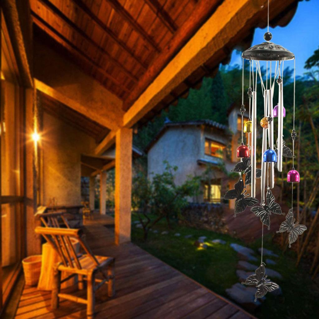 Star Wind Chime Copper Wind Chime Wind Chimes Outdoor Garden Decor ...