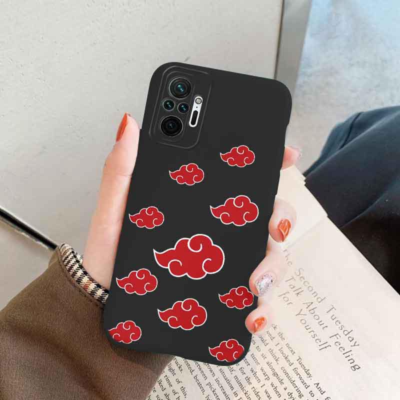 Buy For Xiaomi Redmi Note 10 Pro Anime Naruto Akatsuki Uchiha Sasuke ...