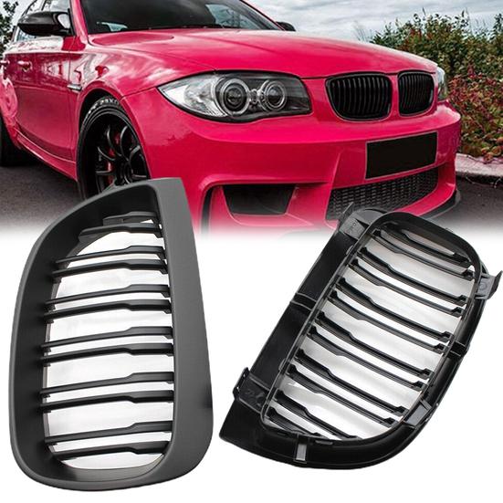 1 Pair Kidney Grille Modification Matt Black ABS Car uygun fiyatlı ...