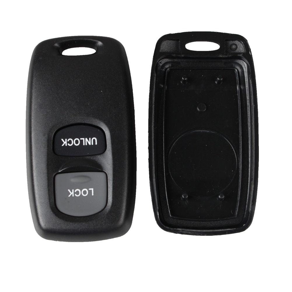 2 Buttons Fob Key Shell Replacement Remote Key Shell Case For M-AZDA ...