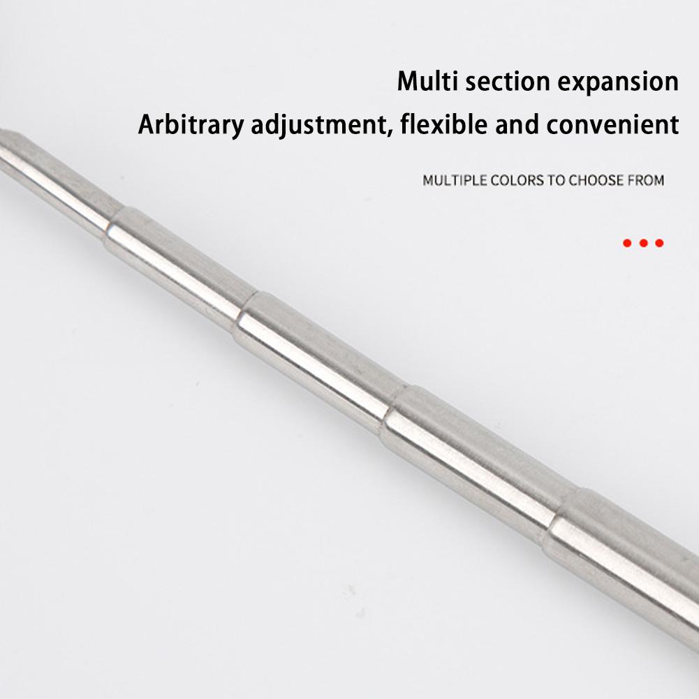 Stainless Steel 62cm Long Telescopic Stirring Spoon NEW For Barbecue ...
