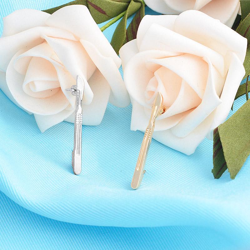 Buy Fashion Hospital Series Brooch Collar Pin Medical Scalpel Jewelry ...