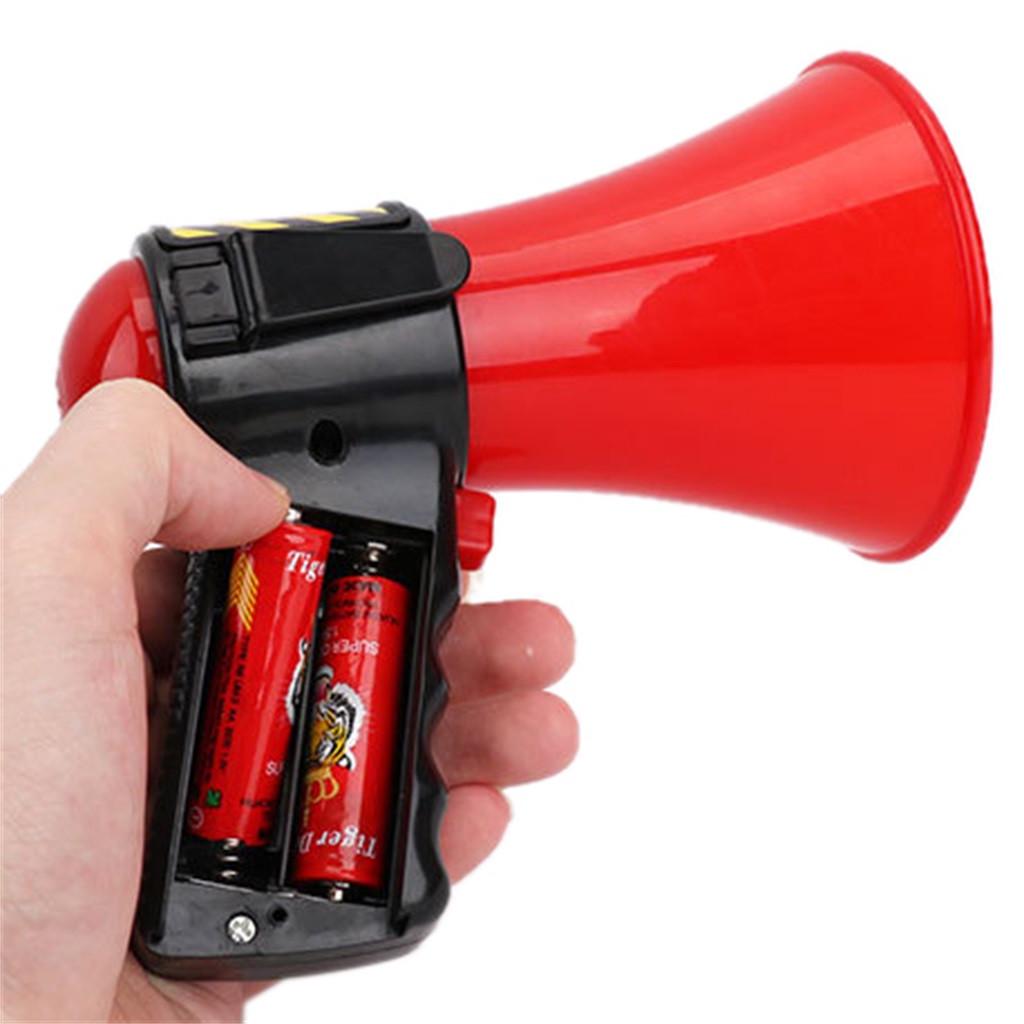 Pretend Play Musical Bullhorn Toy Fun Fire Loudspeaker Sing Party Toy ...