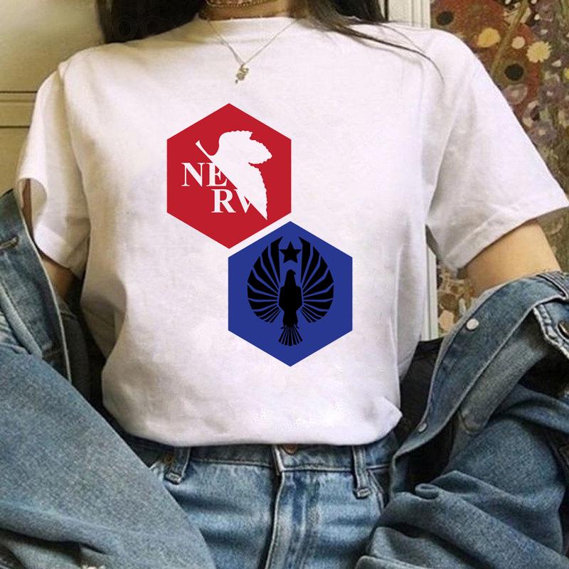Buy Neon Genesis Evangelion Nerv Clipart Anime Printing Womens T-shirt ...