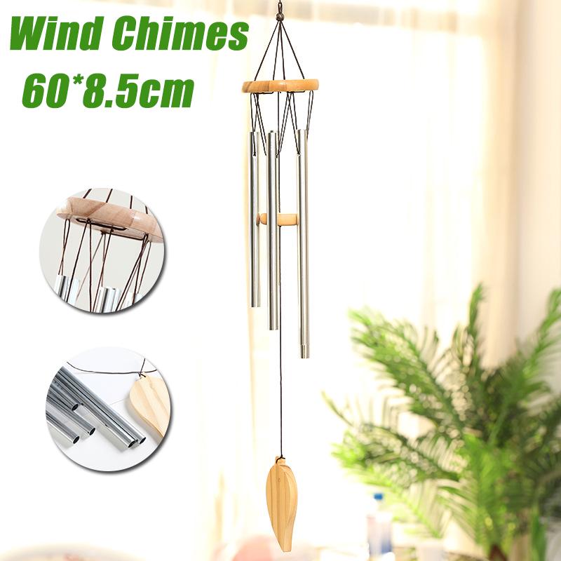 2020 New 3 Types 1PC Wind Chimes Six Color Metal Tube Long Wind Chimes ...