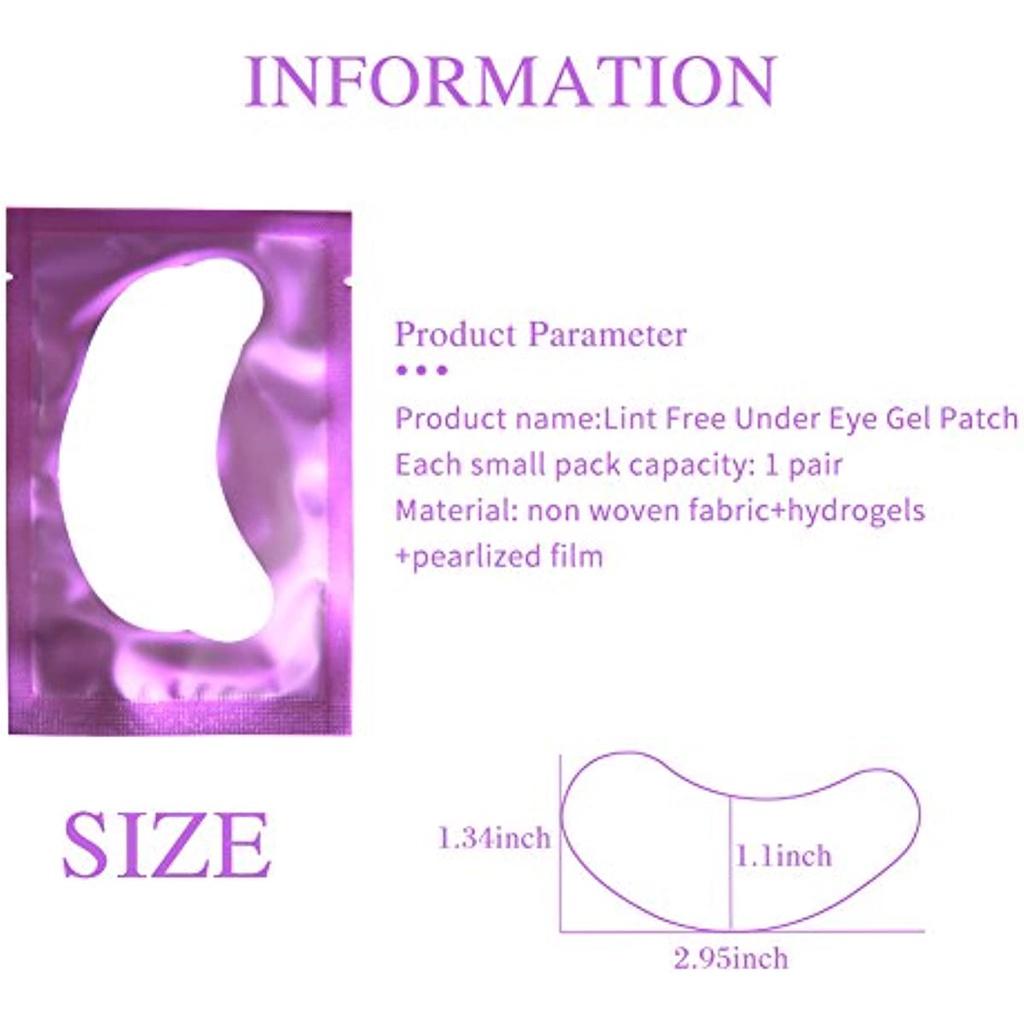 Cheap 50 Pair Patches For Eyelash Extensions Gel Eyelash Patch Gel Lint ...