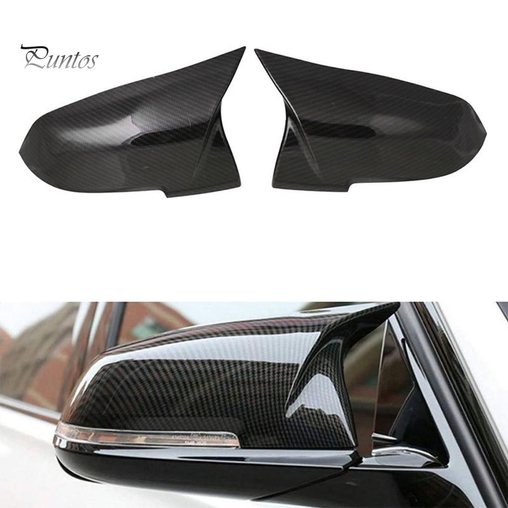 For BMW F20 F21 F22 F30 F32 F36 X1 M3 1 Pair Carbon Fiber Car Rearview ...