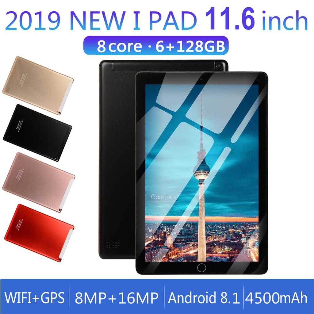 Buy Android 8.1 11.6 Inch Tablets PC Octa Core RAM 6GB ROM 128GB 2SIM ...