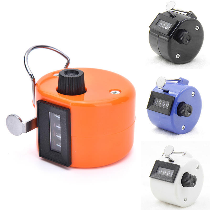 Buy Digital Hand Held Tally Clicker Counter 4 Digit Number Clicker Golf ...