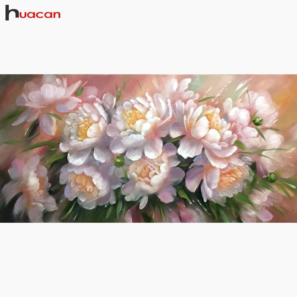 Buy HC Diamond Mosaic Flower Picture Of Rhinestone Peony 5D DIY ...