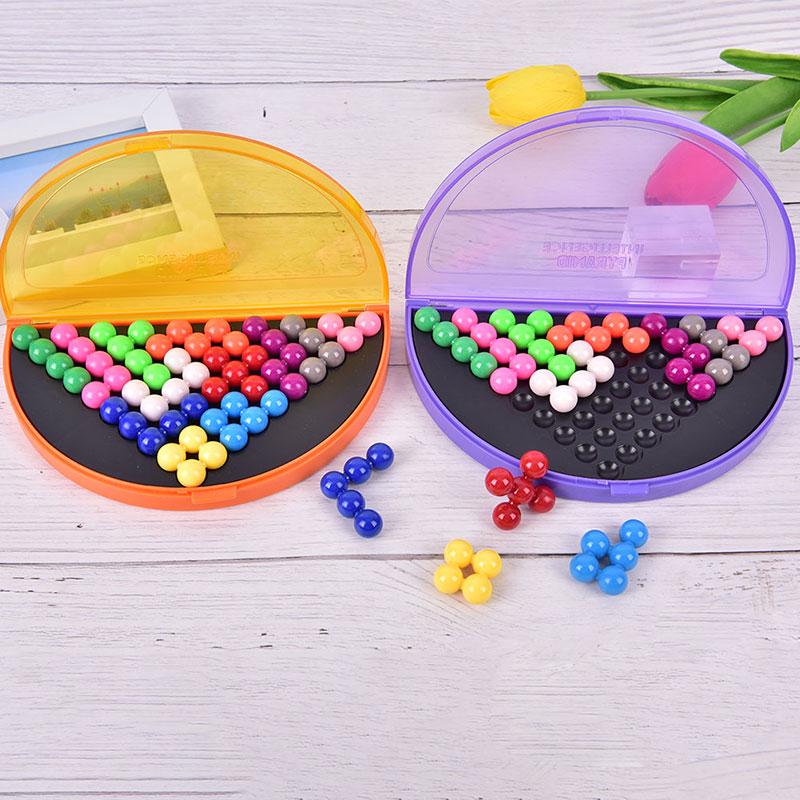 Buy 3D Puzzle IQ Pearl Logical Mind Game 178 Challenge Pyramid Plate ...