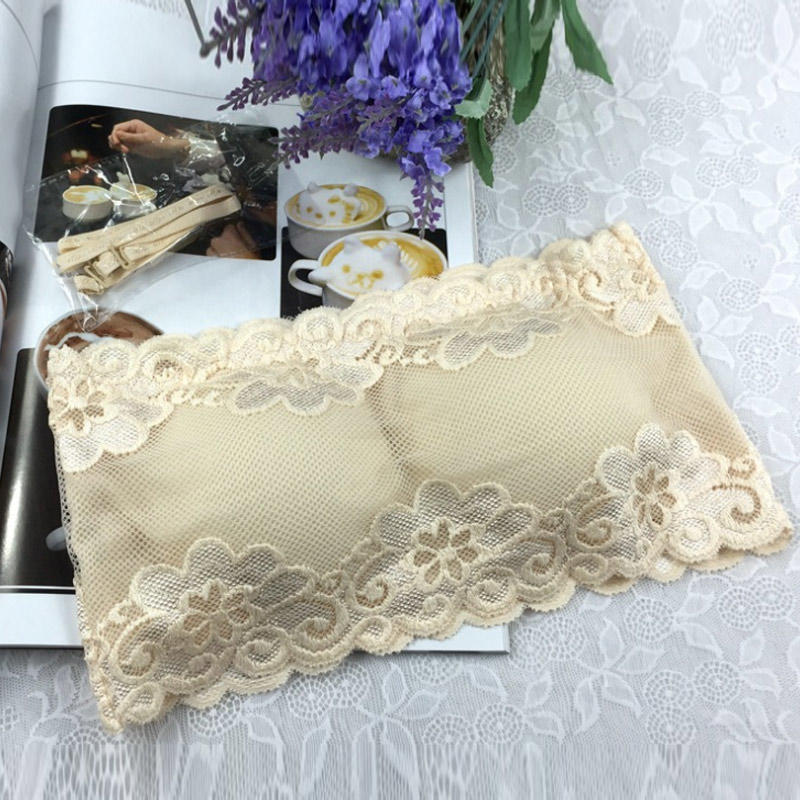 Buy Sexy Women Brassiere Lace Bra Lace Wrapped Chest Underwear Weave ...