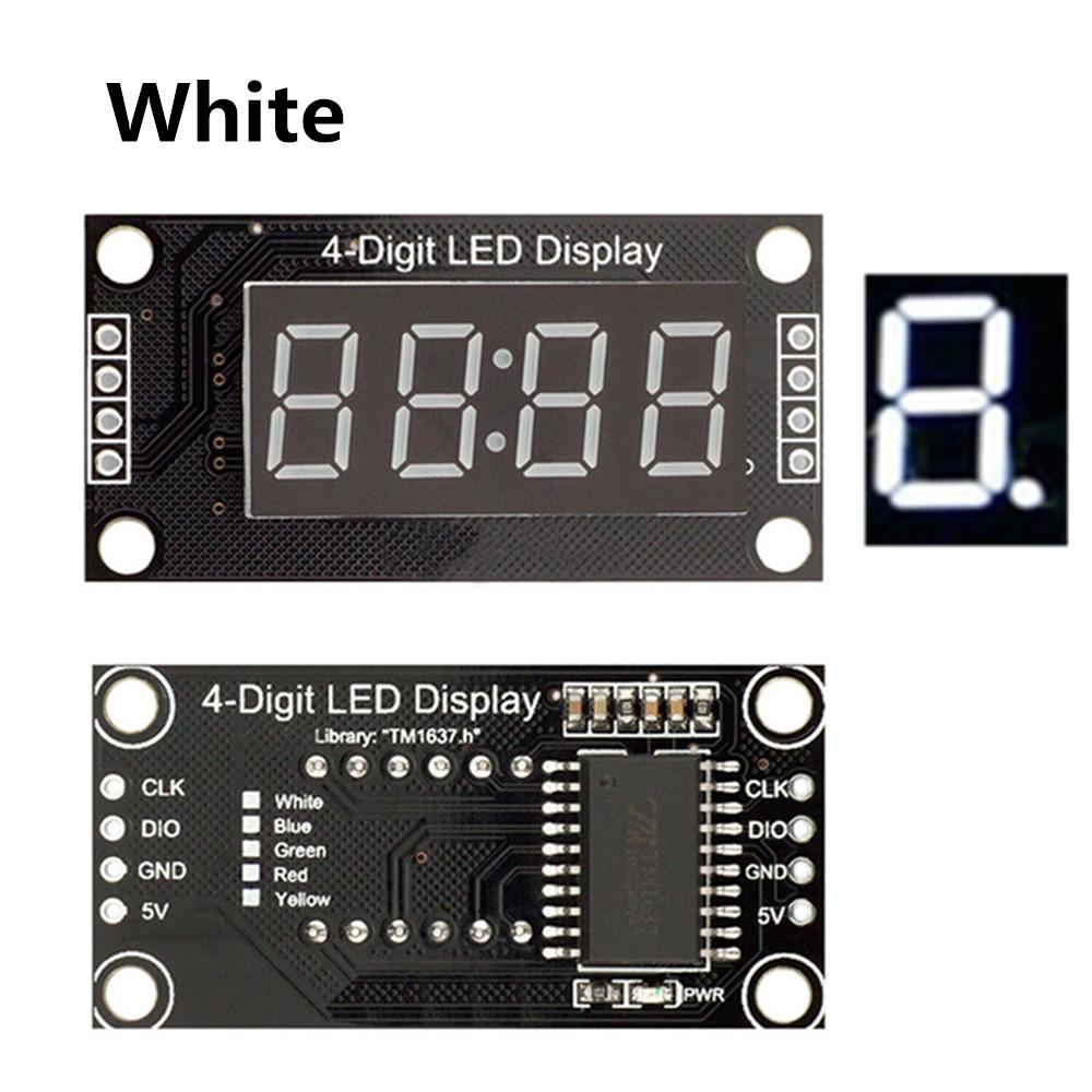 Buy TM1637 4-Digit Digital LED 0.56 Display Tube Decimal 7 Segments ...