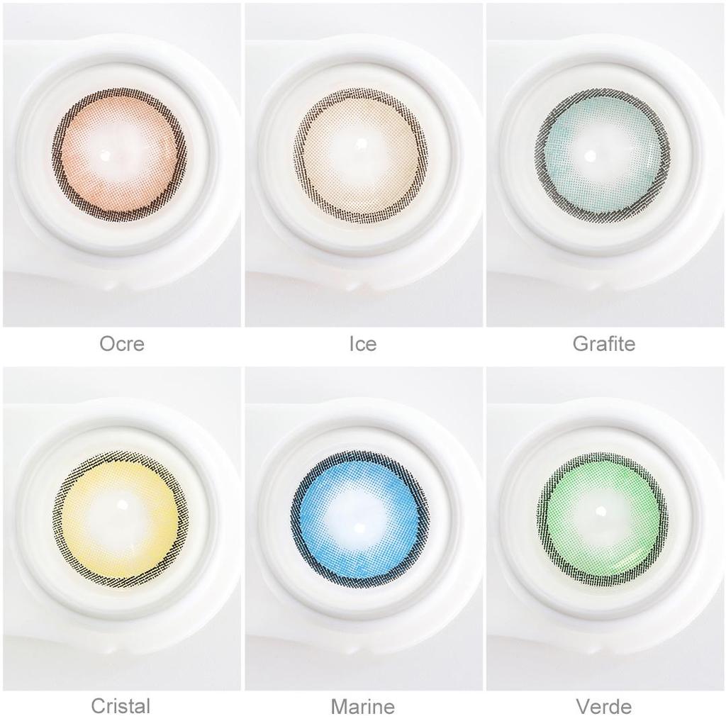 Buy FreshGo Color Lens 1 Pair Yearly Colored Contact Lenses for Eyes ...