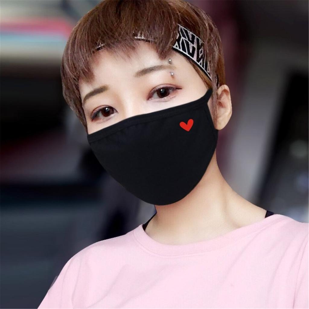 Buy SX Love Red Heart Mask Men And Women Sun Mask Spring And Summer ...