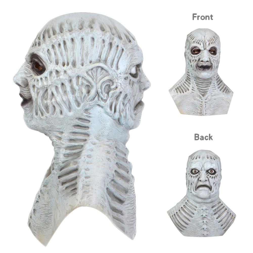 Halloween Double Face Demon Headwear Costume Props uygun fiyatlı satın ...