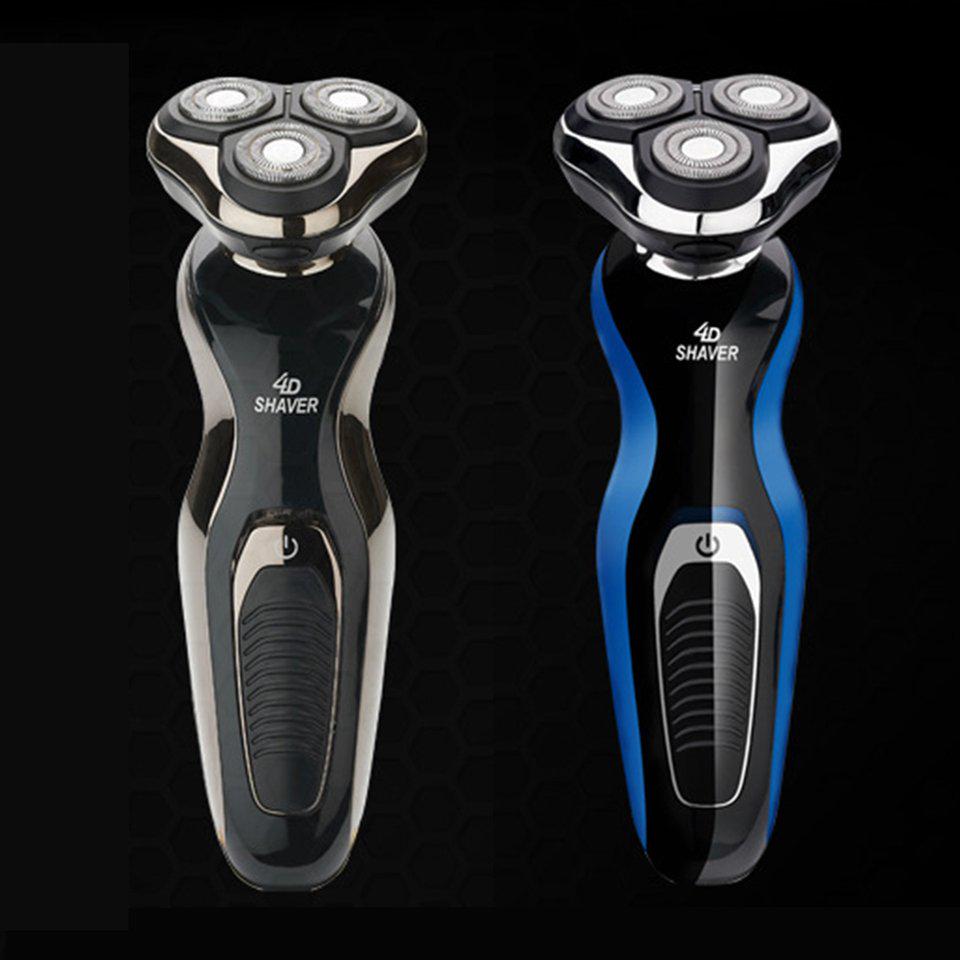 Buy 4D Full-Body Washable Rotary Shaver Rechargeable Electric Beard ...