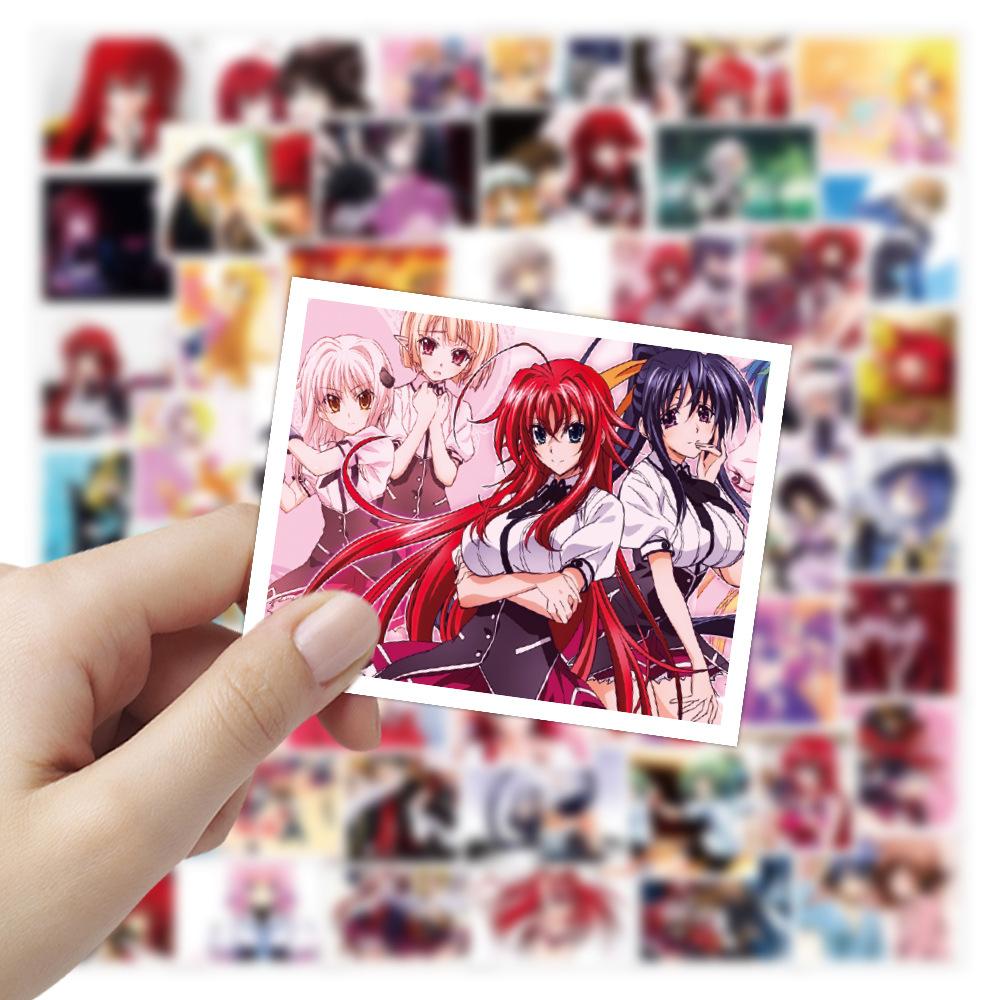 Satın alın 50Pcs/Set High School DxD Series 03 Mini Poster Stickers DIY ...
