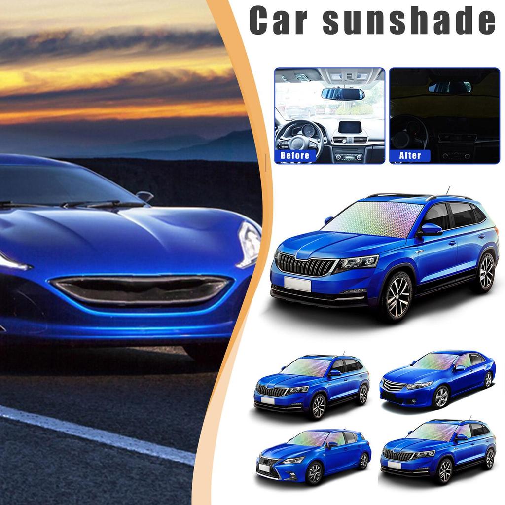 Buy 1Pcs UV Protection Car Window Sunshade Covers Exterior Foil Window ...
