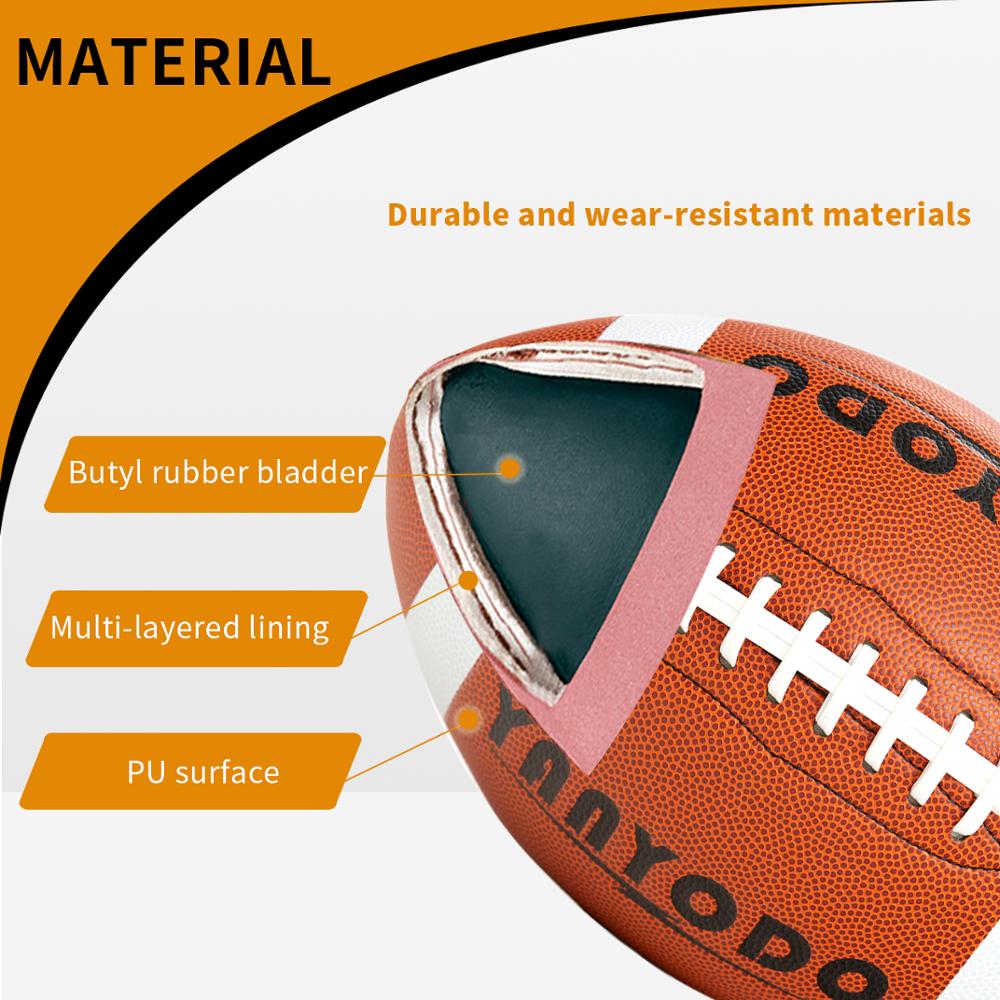 American Football Size 9 Super Grip Composite Football Training ...