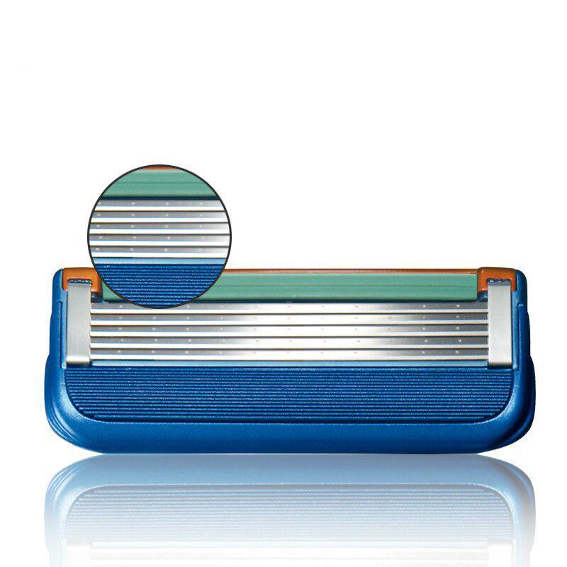 Cheap 1-40PCS 5-layer Razor Blade Manual Razor Head Full Body Wash ...