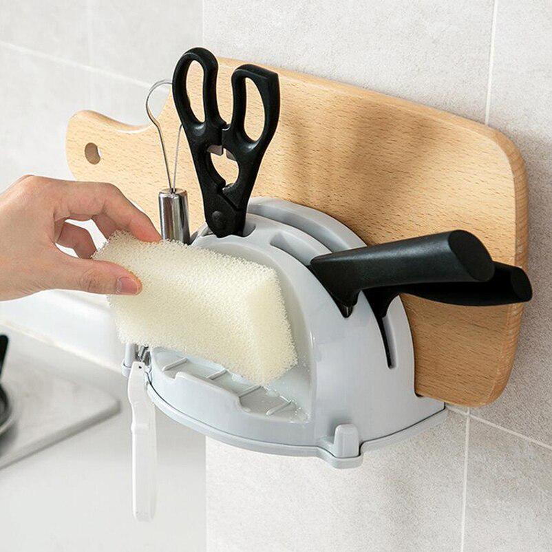 Buy Self-Adhesive Cutting Board Holder Wall-mounted No Drilling Cultury ...