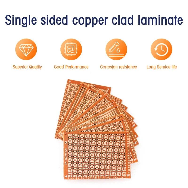5PCS 5X7CM 7x9CM Prototype Board PCB DIY Universal Circuit Board 5*7cm ...