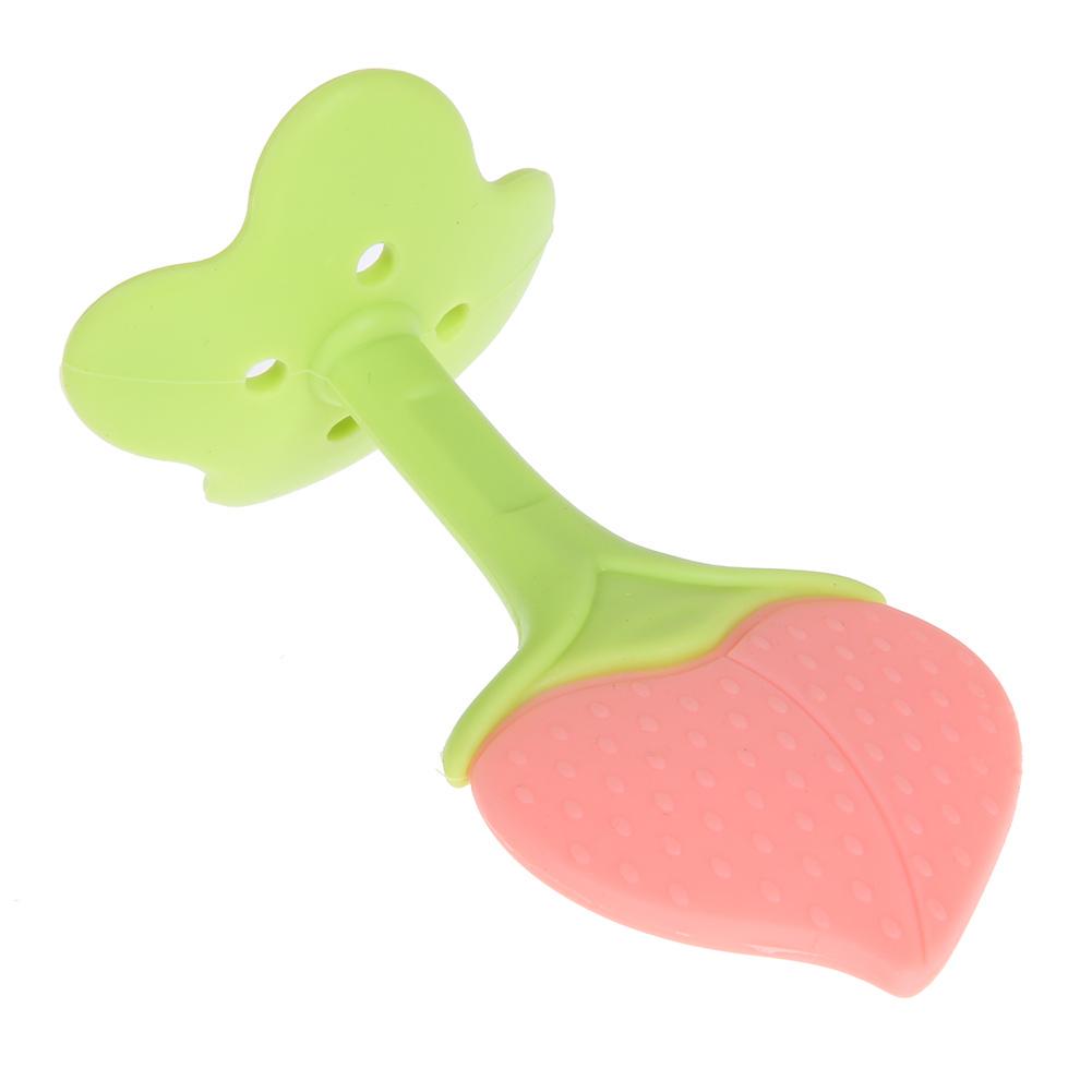 Baby Silicone Fruits Teether Tree Teethers Teeth Training Tool(Peach ...
