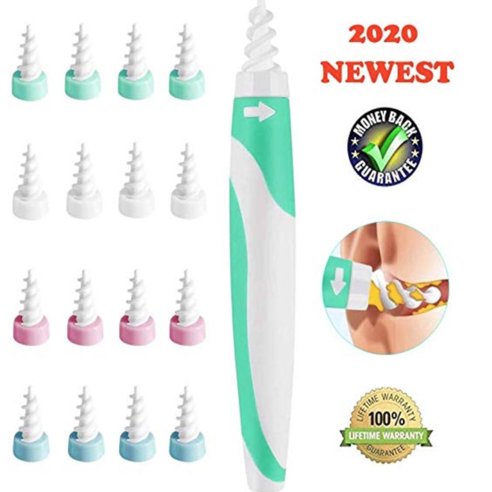 Buy 16 Tips Spiral Smart Ear Care Clean Ear Pick Wax Remover Ear ...
