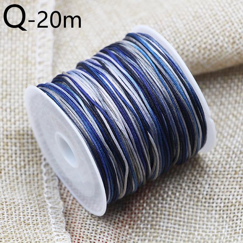 Buy 20m Line Bracelet Thread Jewelry Making DIY Creative Colorful ...