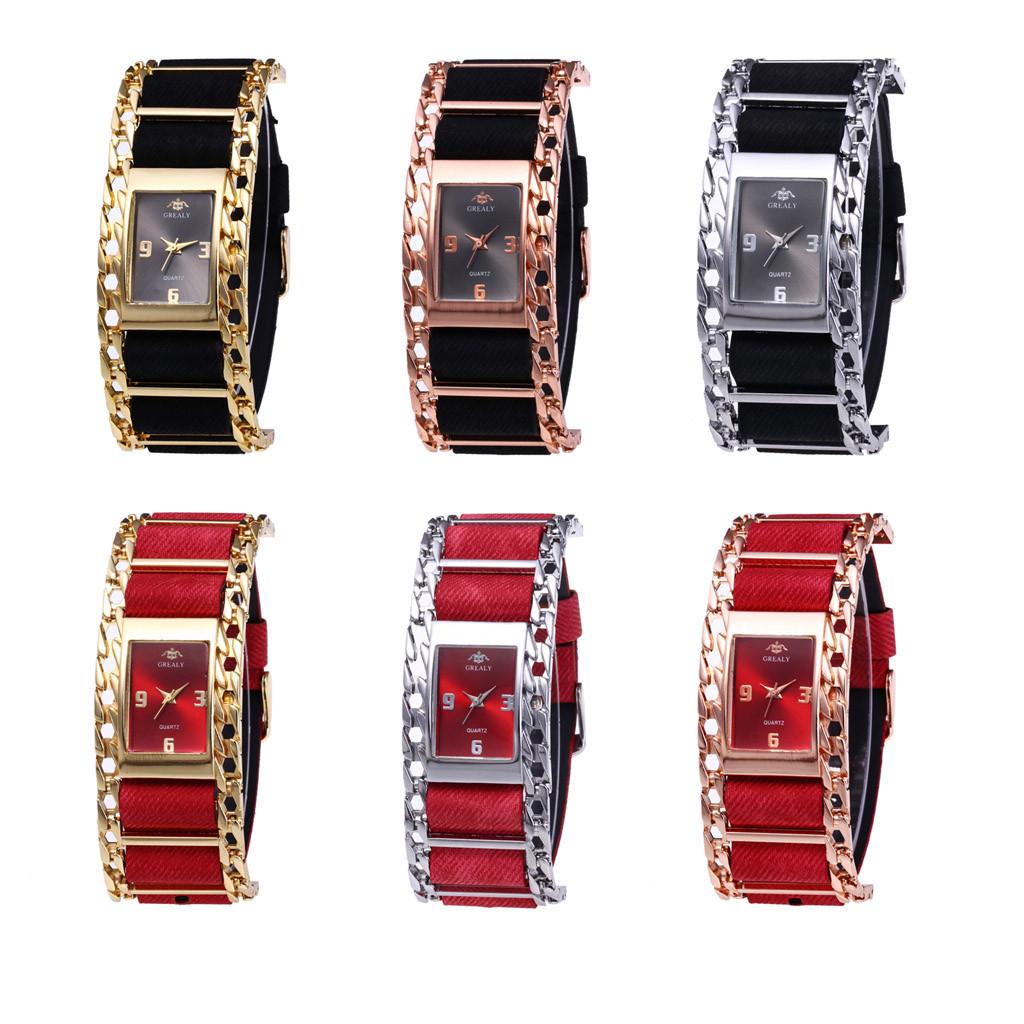 Buy Watch Fashion Women Watches Ladies Stainless Steel Case Wristwatch ...