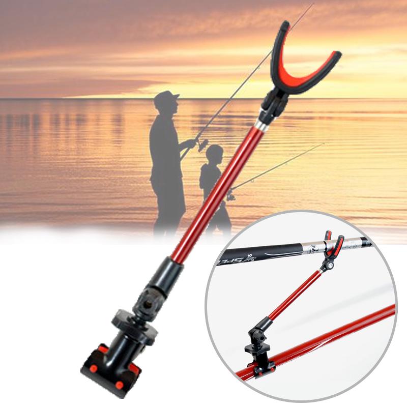 Buy 210° Rotating Outdoor Angler Adjustable Gadget Fishing Rod Stand ...