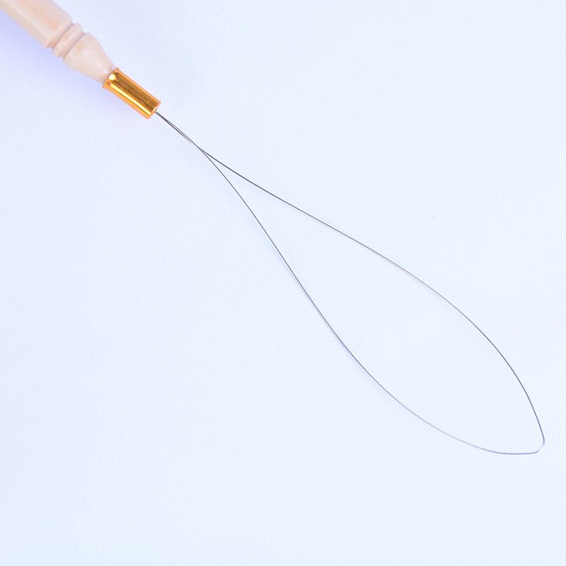 Buy Hair Extension Hook Pulling Tool Kit Needle Threader Micro Ring ...