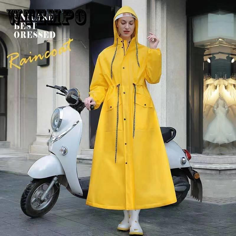 Women's Raincoat Long Rainproof Adult Outdoor Work Raincoat – buy at ...