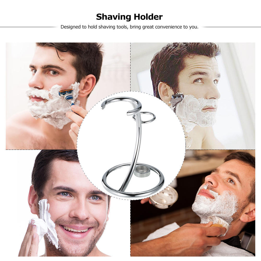 Shaving Holder Stand for Shaving Razor Brush Stainless Steel Shaving ...