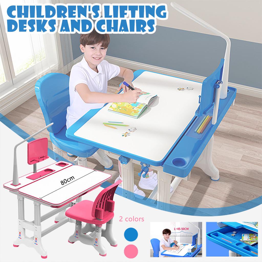Buy Children's Writing Desk Multifunctional Lifting Home Primary School ...